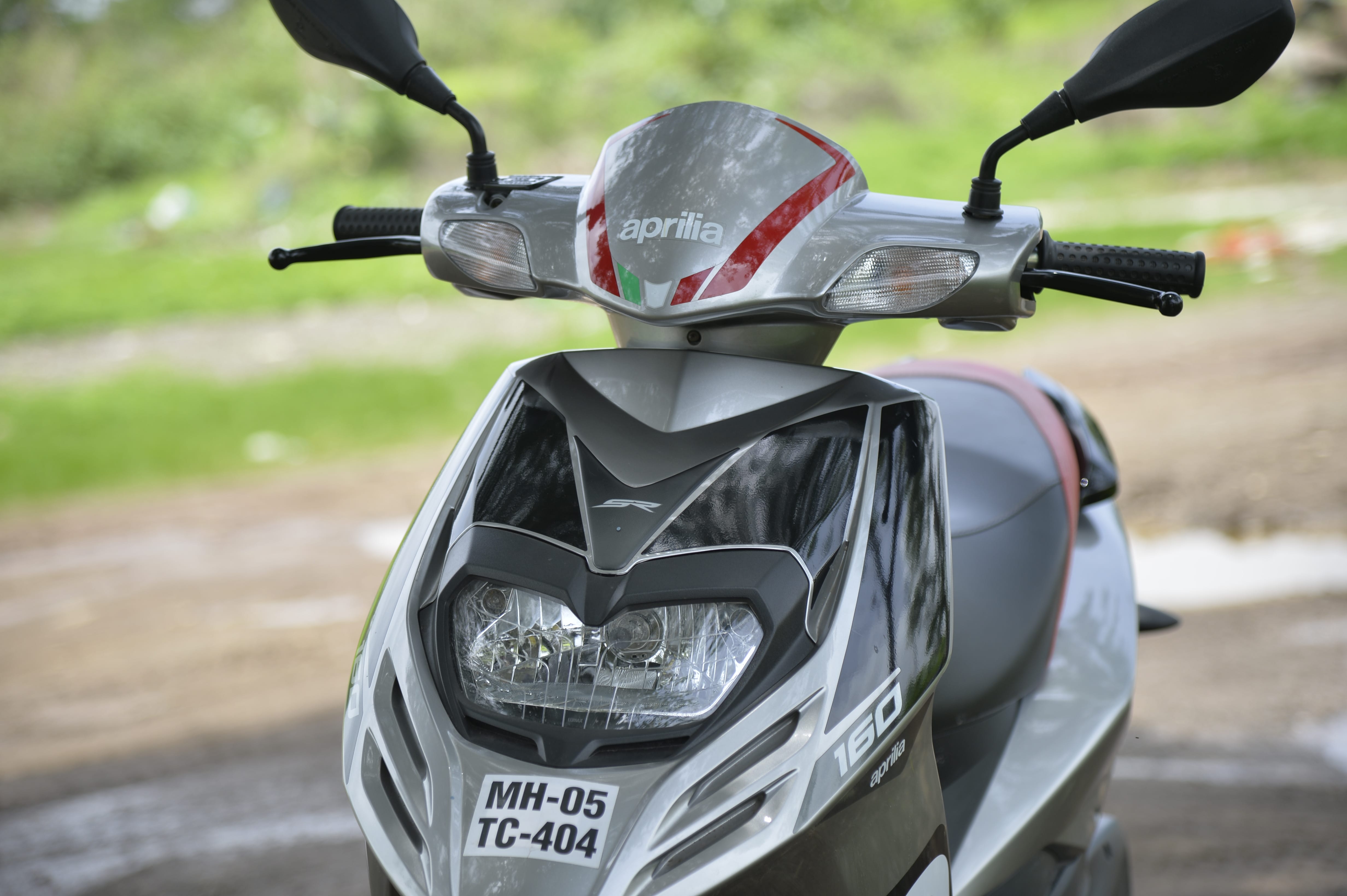 Aprilia SR 160 Front View Image – SR 160 Photos in India | Autocar India