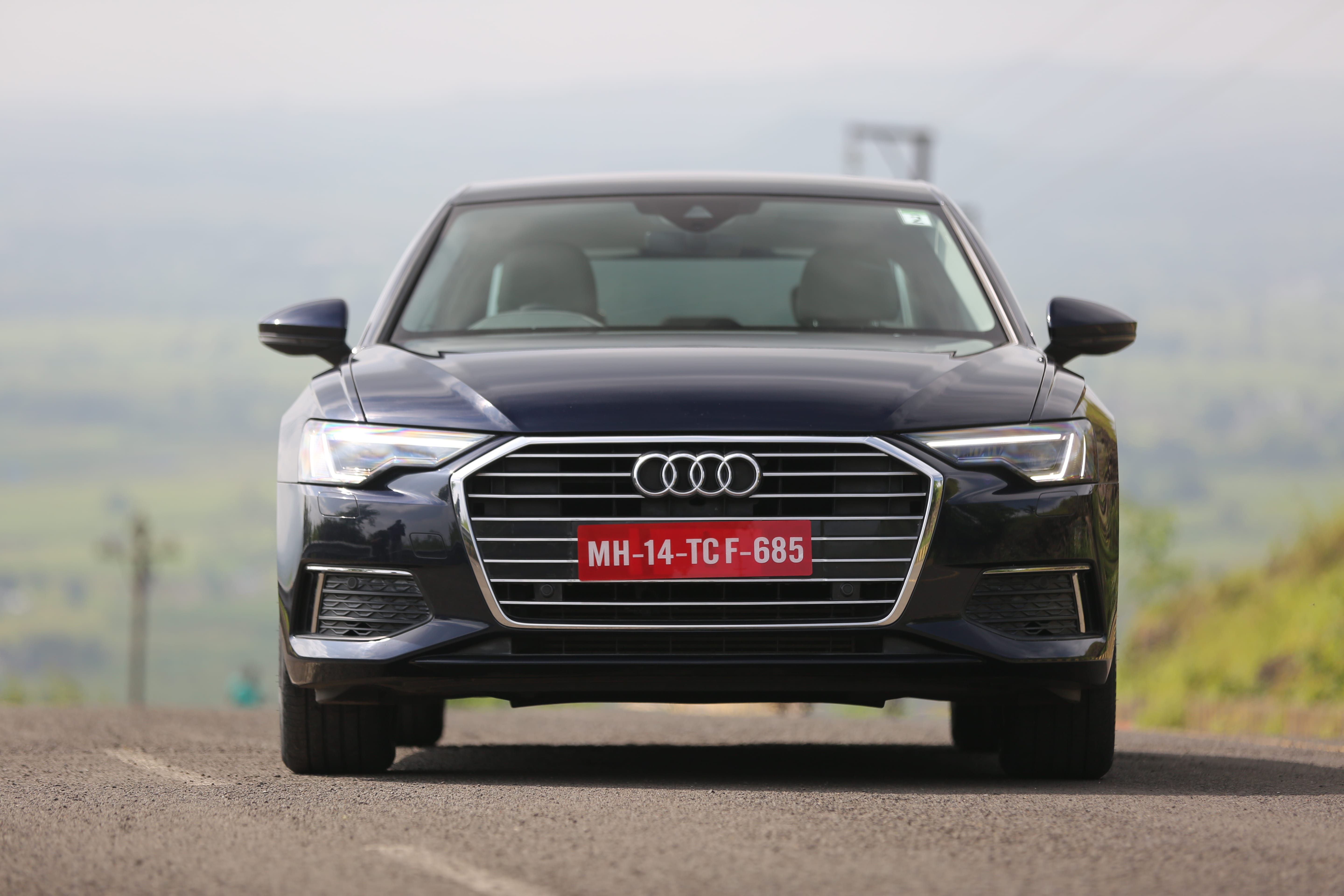 Audi A6 front-view Image – A6 Photos in India | Autocar India