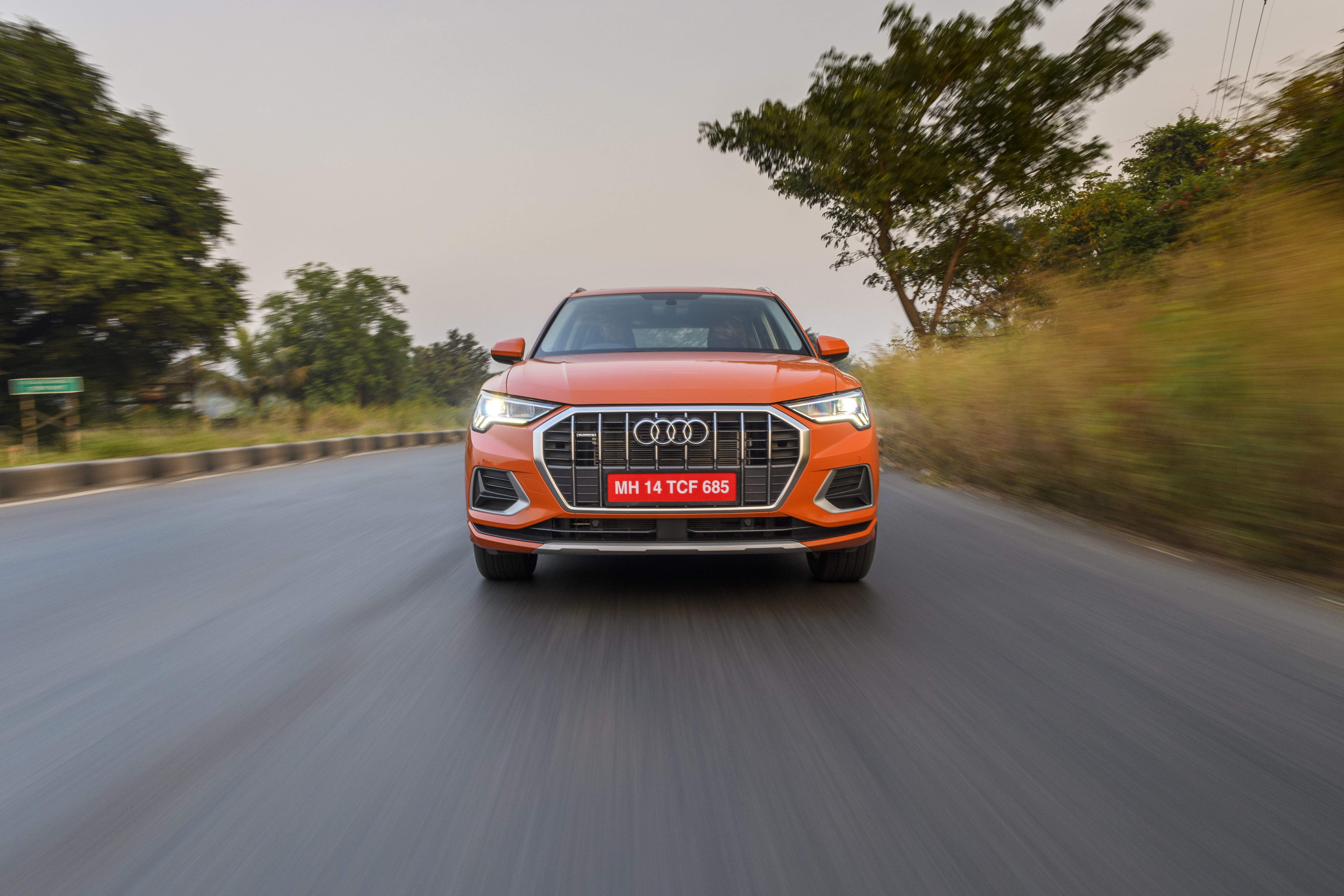 Audi Q3 Front View Image – Q3 Photos in India | Autocar India
