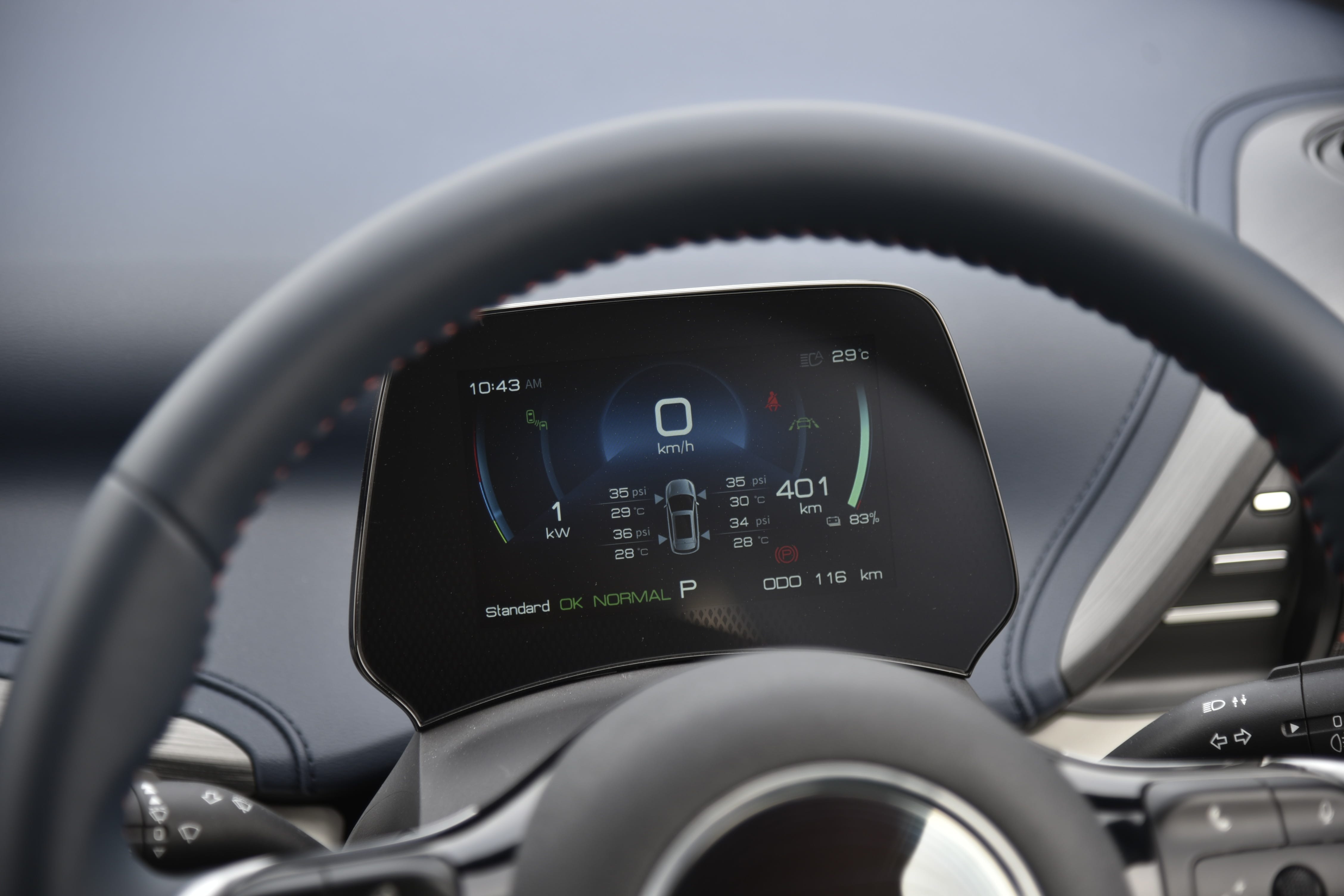 BYD Atto 3 Instrument Cluster Image – Atto 3 Photos in India | Autocar ...