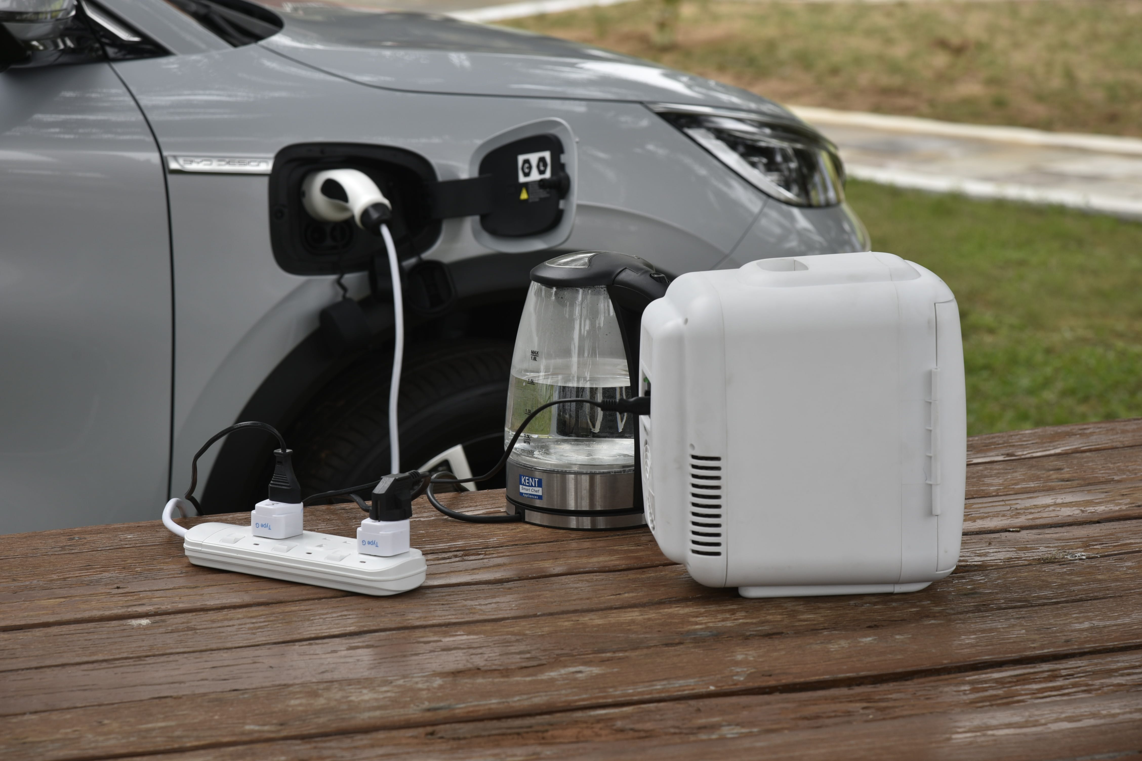 BYD Atto 3 12V Power Outlets Image – Atto 3 Photos in India | Autocar India