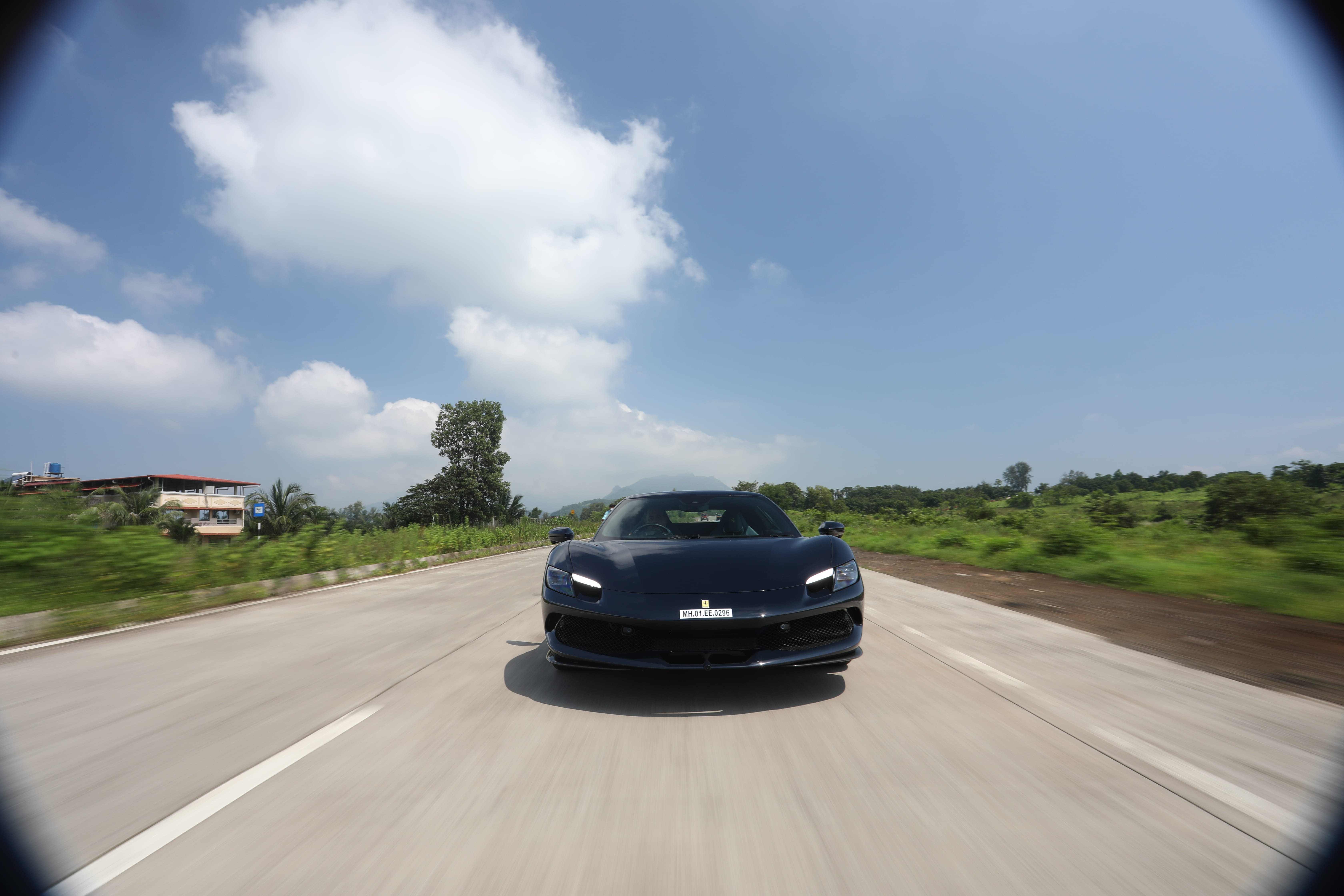 Ferrari 296 GTB Front View Image – 296 GTB Photos in India | Autocar India