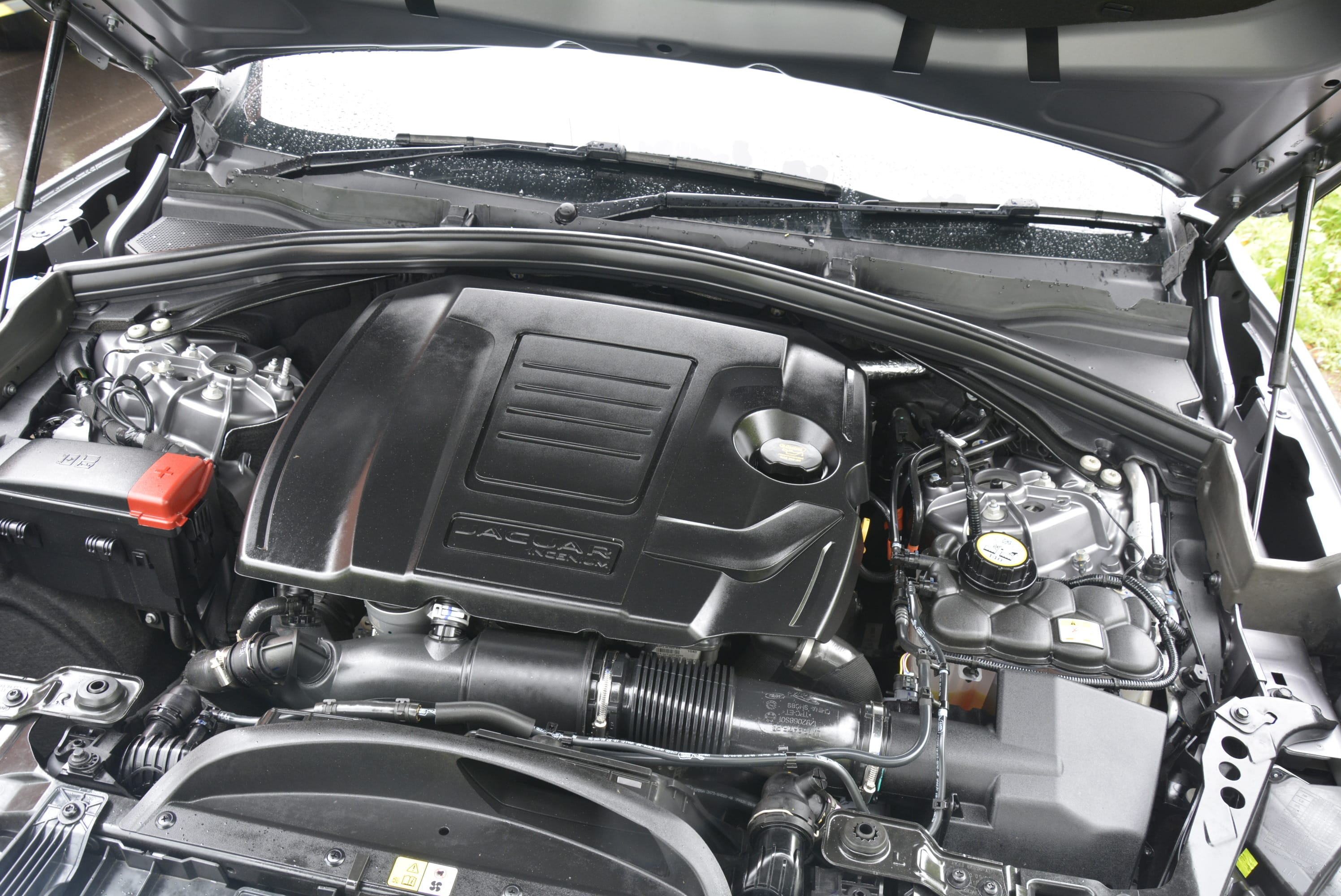 Jaguar F-Pace Open Bonnet Engine Shot Image – F-Pace Photos in India ...