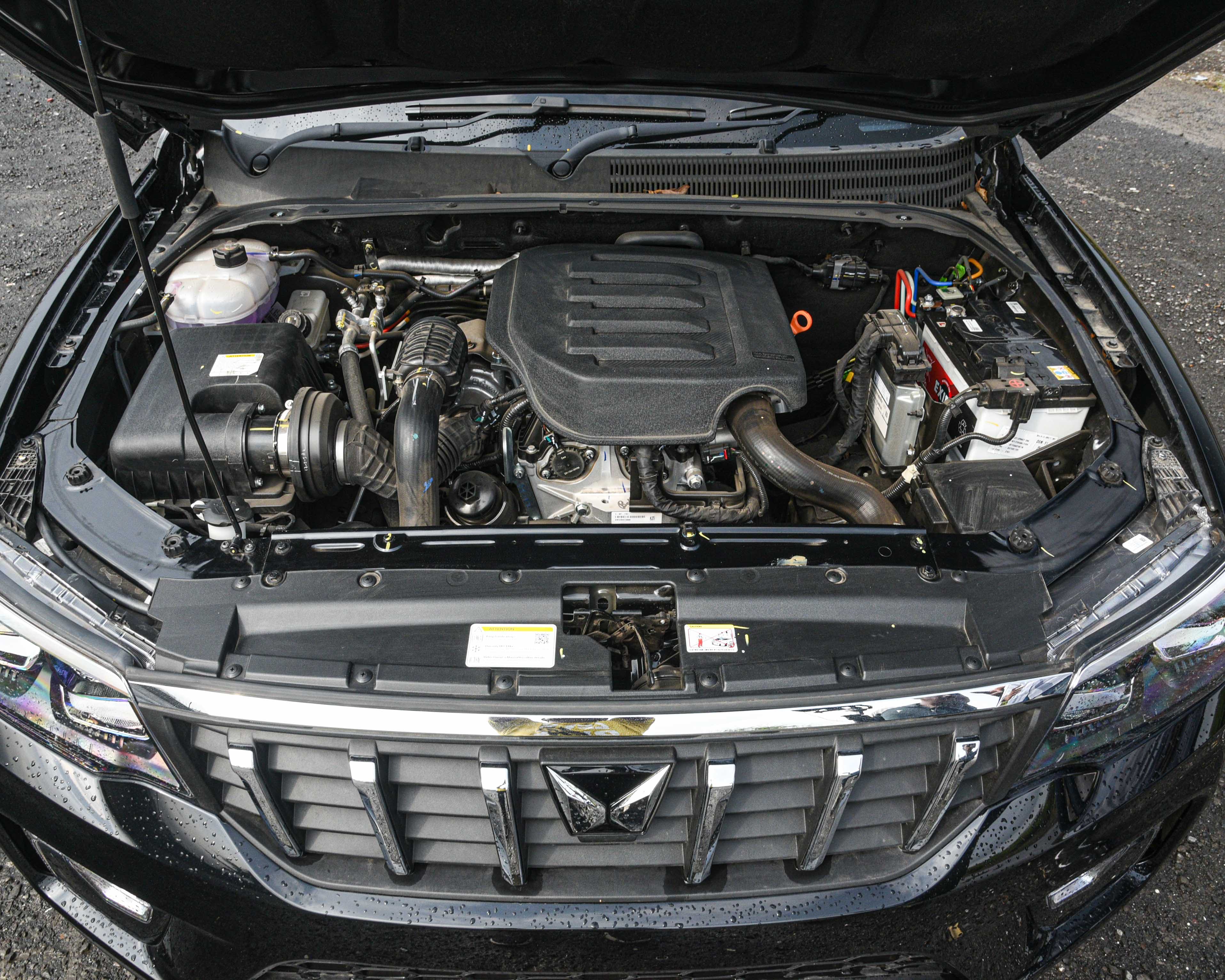 Mahindra Scorpio N Open Bonnet Engine Shot Image – Scorpio N Photos in ...