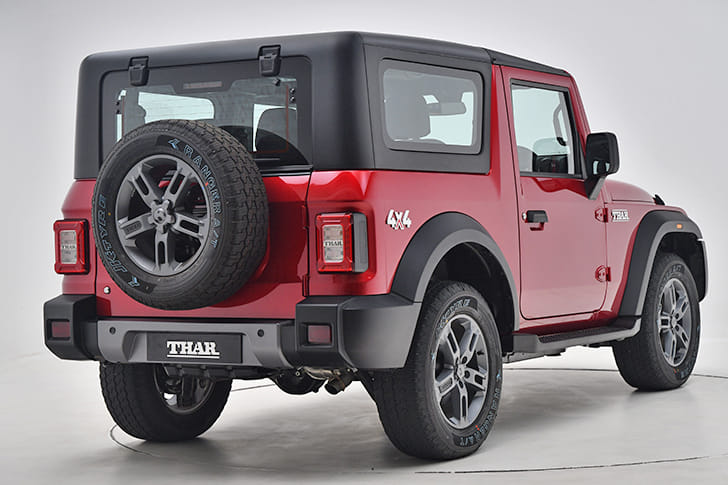 Mahindra Thar Rear View Image – Thar Photos in India | Autocar India