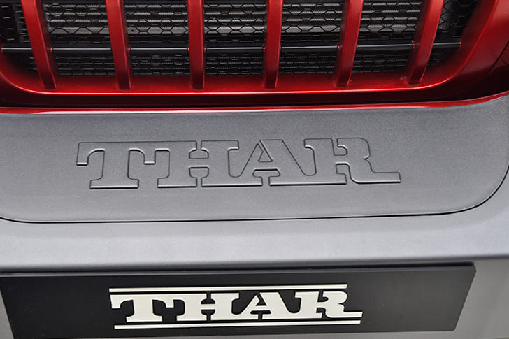 Mahindra Thar Front Logo Image – Thar Photos in India | Autocar India