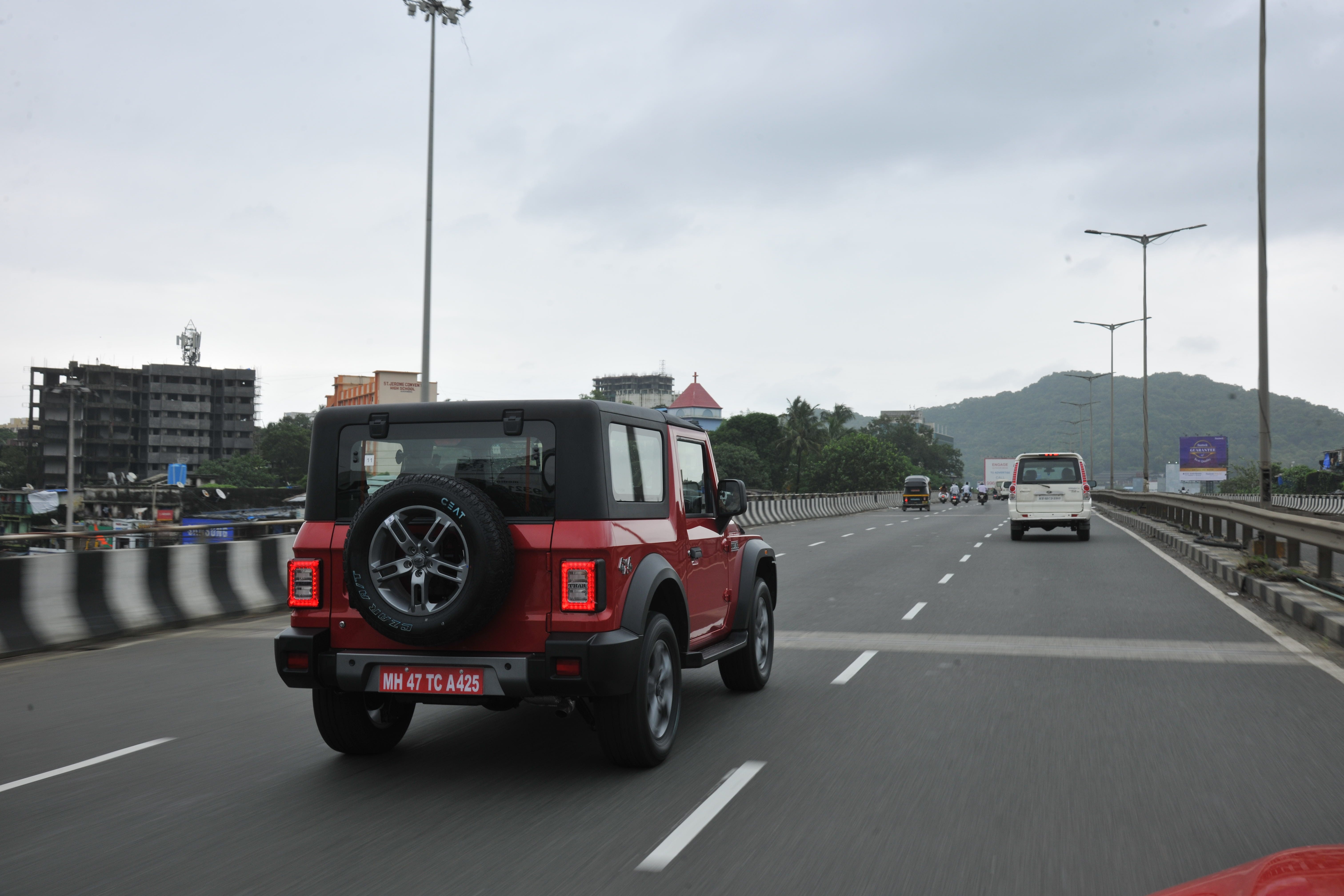 Mahindra Thar rear-view Image – Thar Photos in India | Autocar India