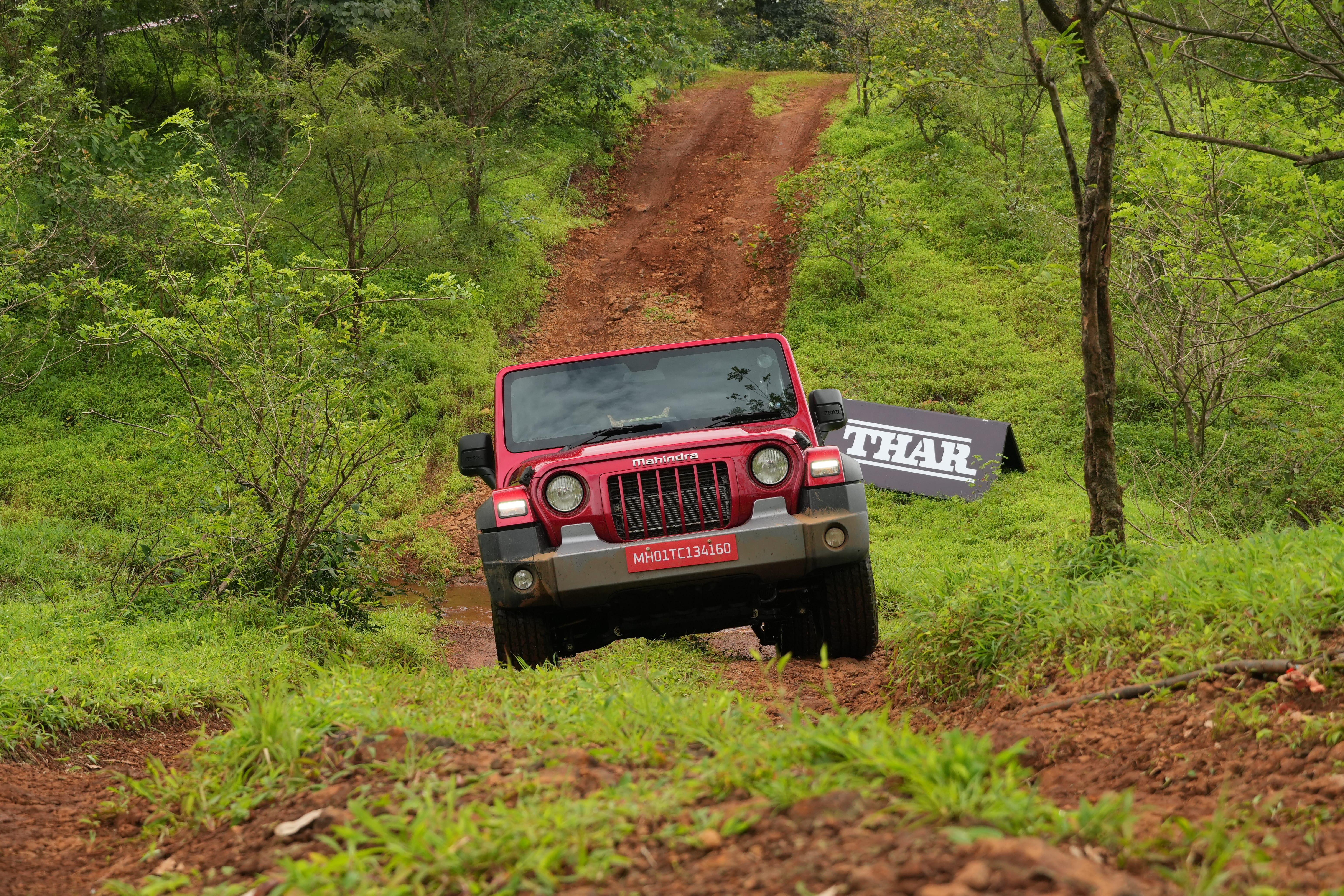 Mahindra Thar Body Colored Bumpers Image – Thar Photos in India ...