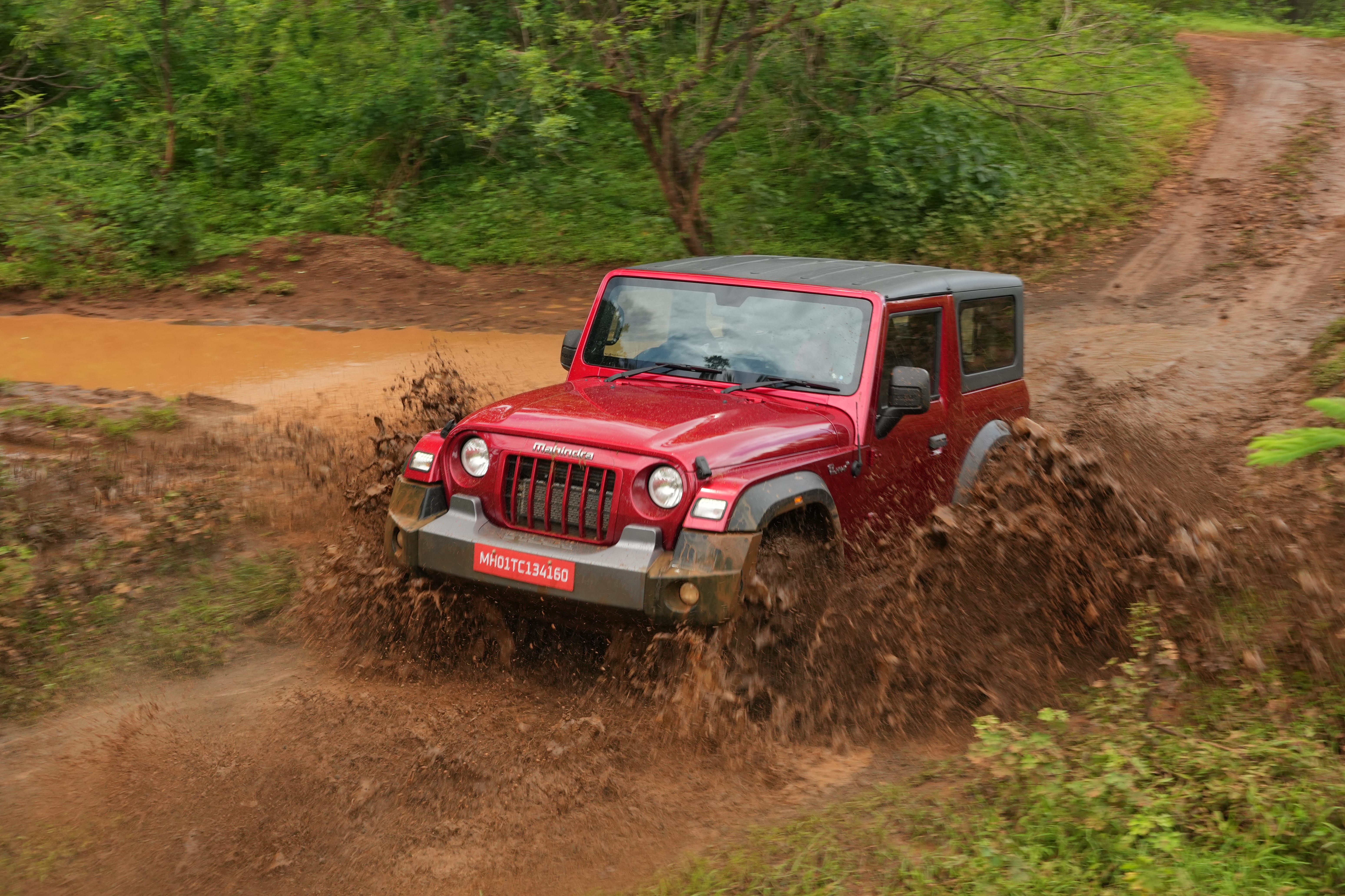 Mahindra Thar Front Left Three Quarter Image – Thar Photos in India ...