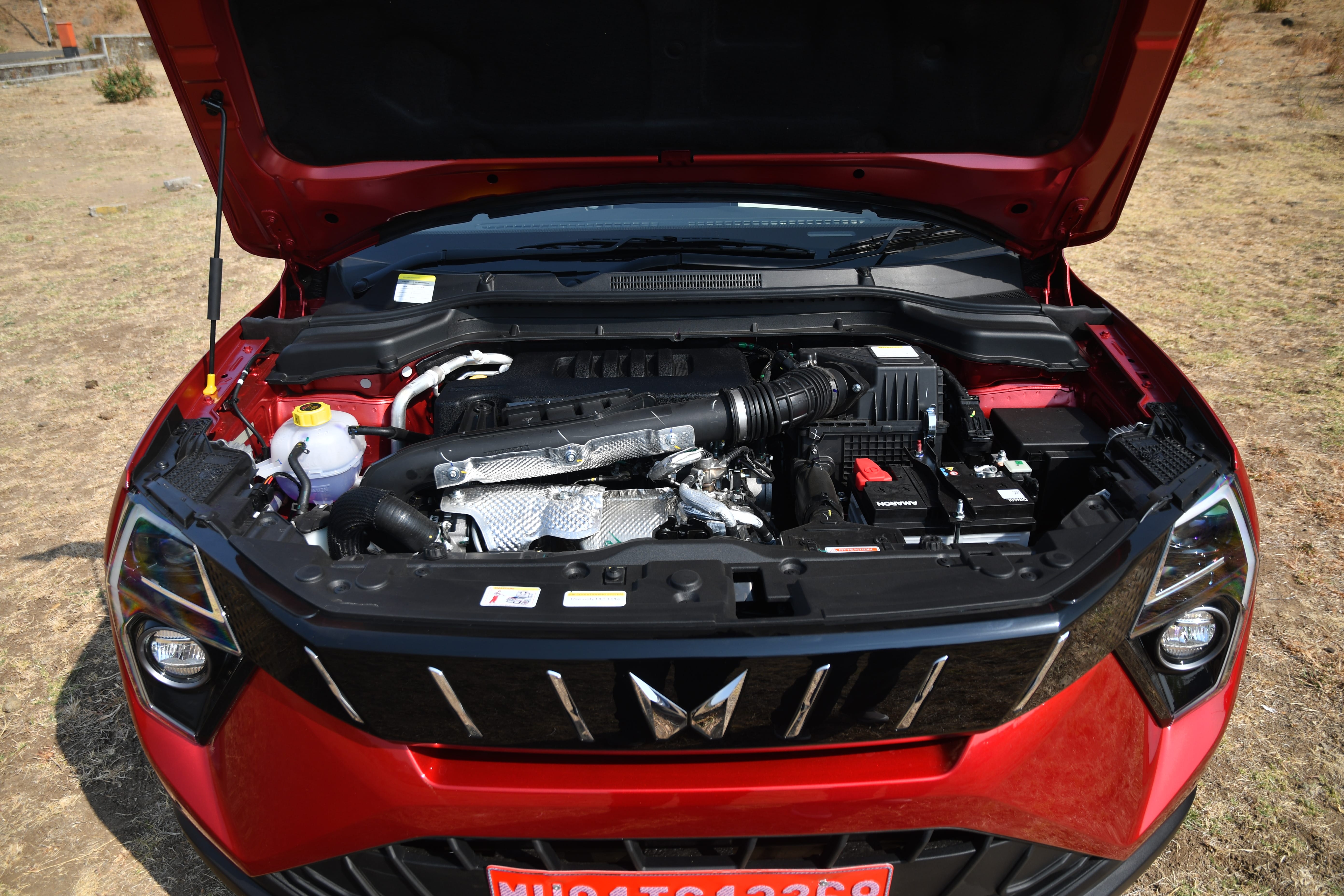 Mahindra XUV 3XO Open Bonnet Engine Shot Image – XUV 3XO Photos in ...