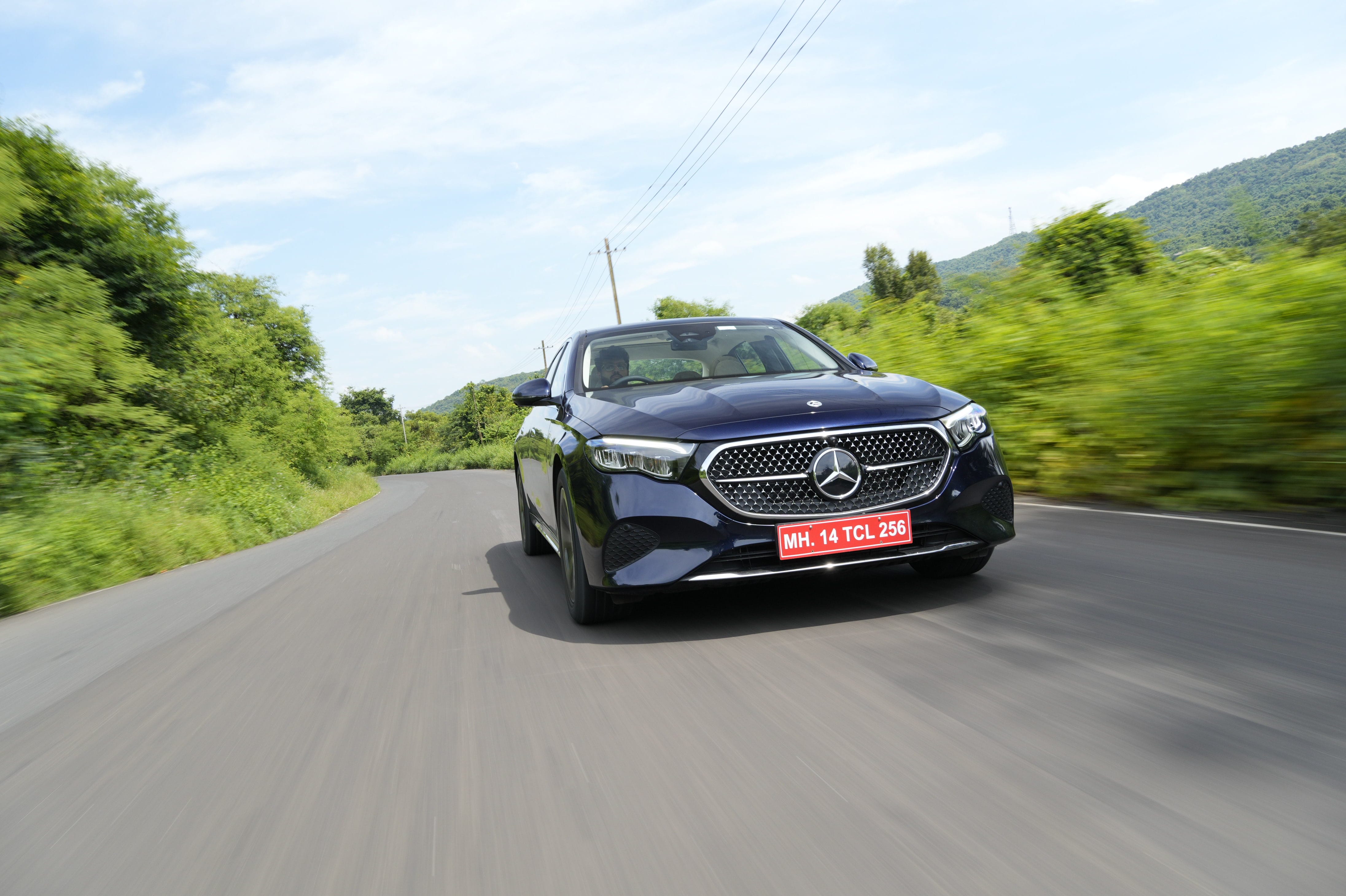 Mercedes-Benz E-Class Front View Image – E-Class Photos in India ...