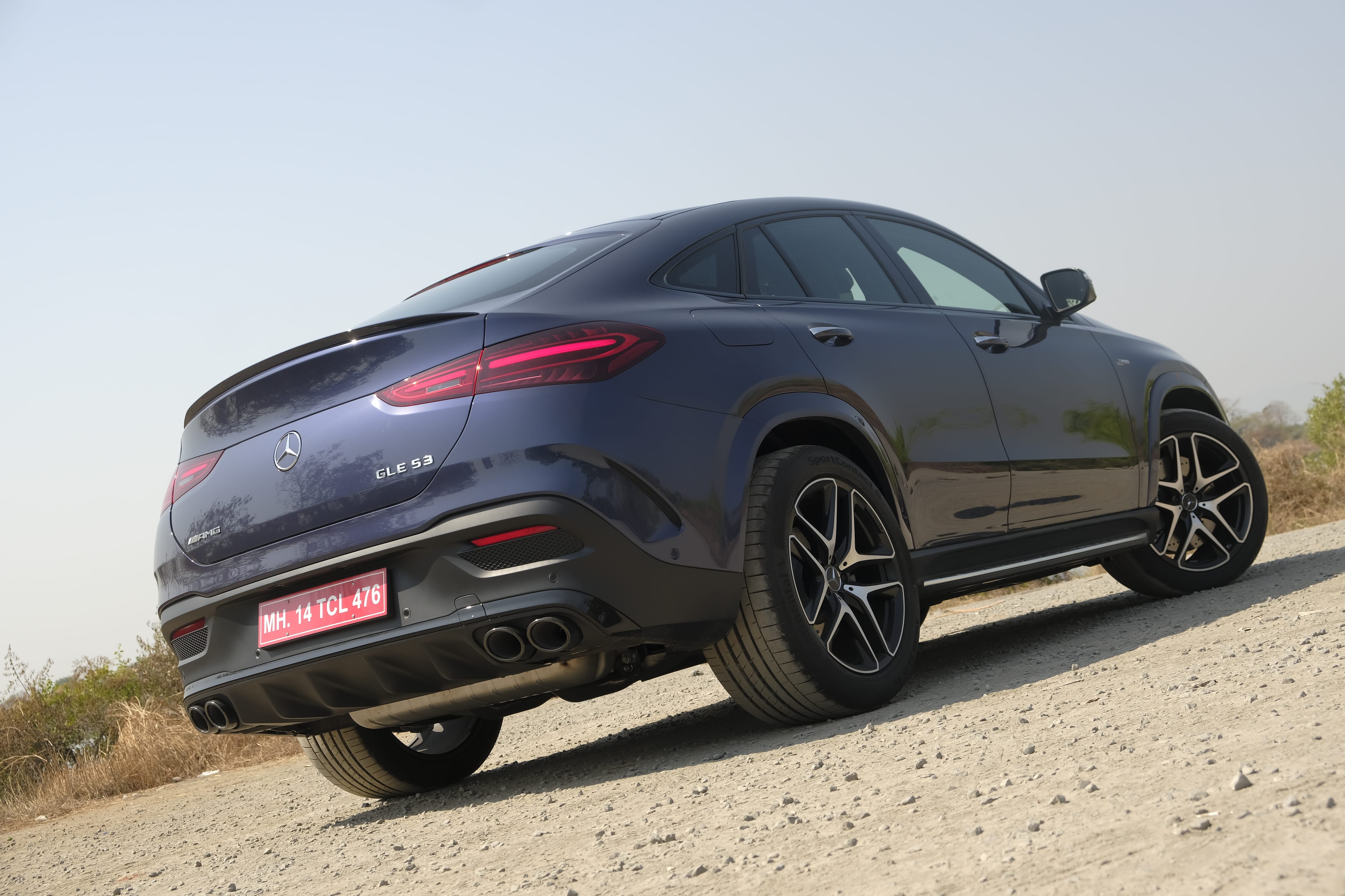 Mercedes-Benz GLE Coupe Rear View Image – GLE Coupe Photos in India ...
