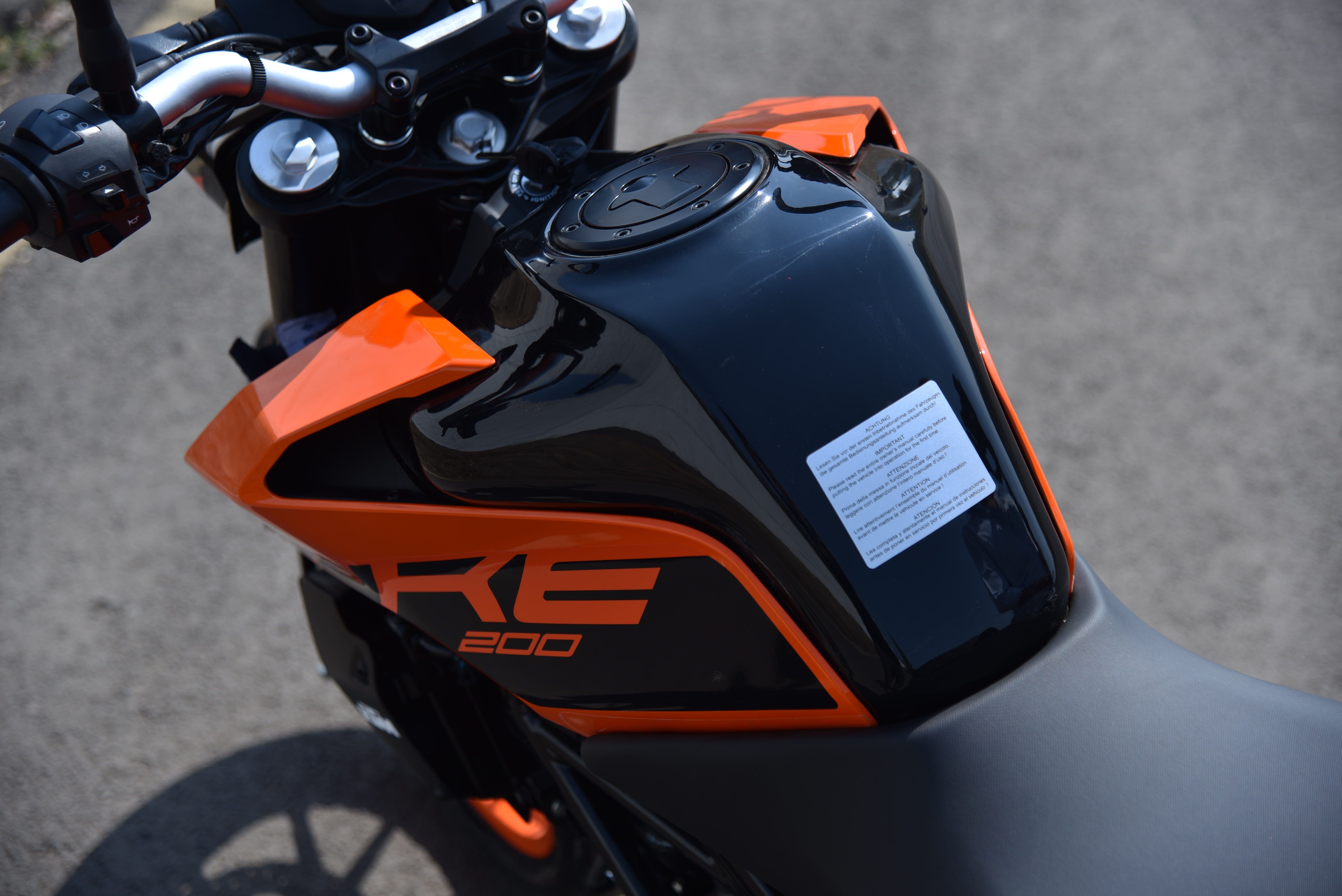 KTM 200 Duke Closed Fuel Lid Image – 200 Duke Photos in India | Autocar ...