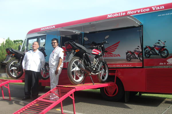 Honda to make service easy for rural customers - Introduction | Autocar ...
