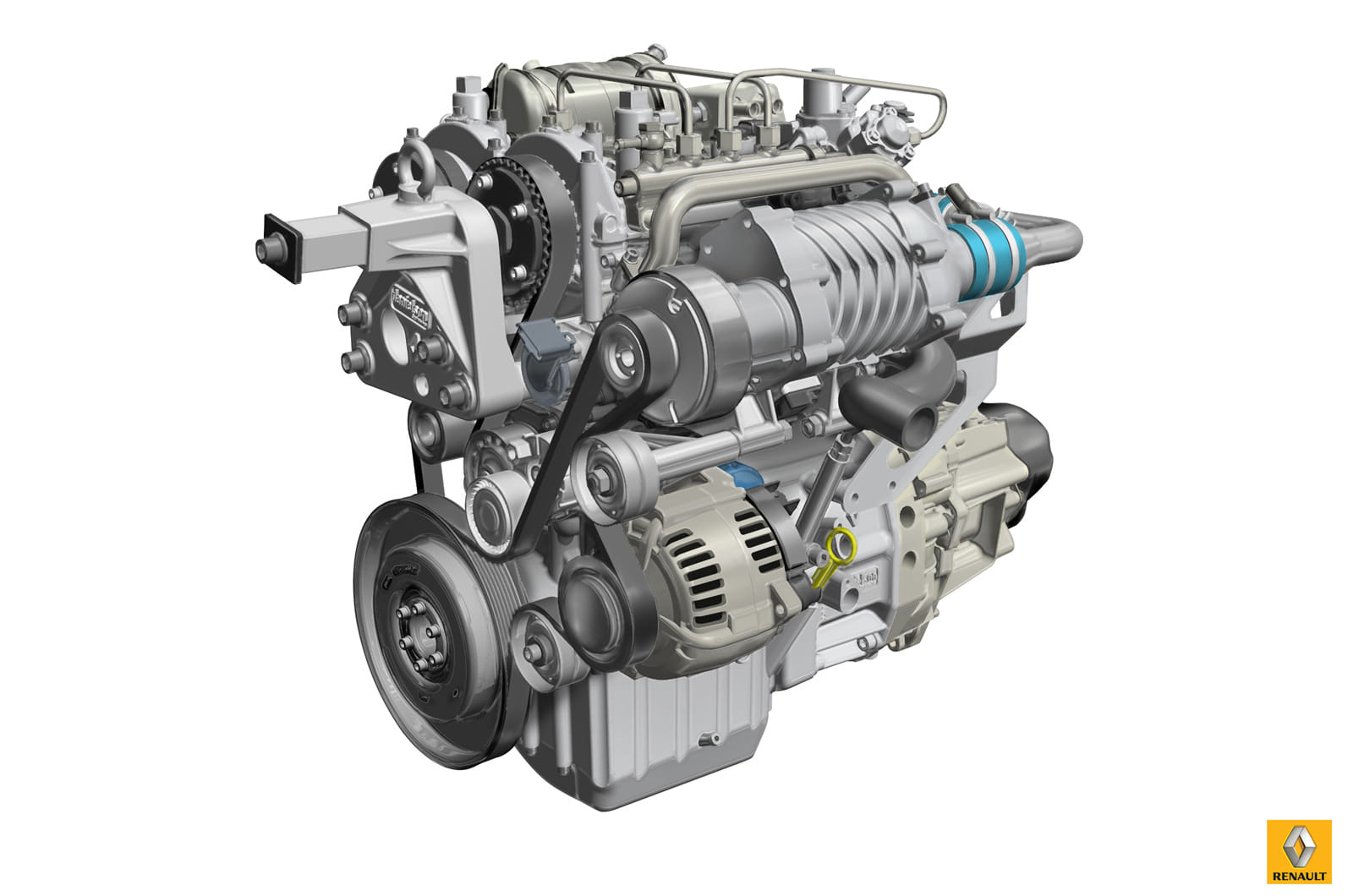 Renault showcases two-stroke diesel engine - Introduction | Autocar India