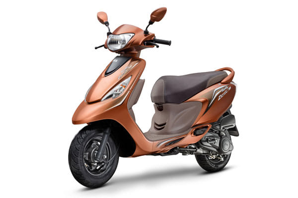 TVS Scooty Zest 110 'Himalayan Highs' edition launched at Rs 46,113 ...