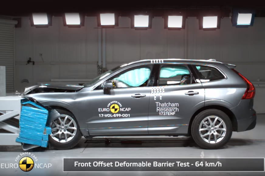 New Volvo XC60 gets five-star rating in Euro NCAP tests - Introduction ...