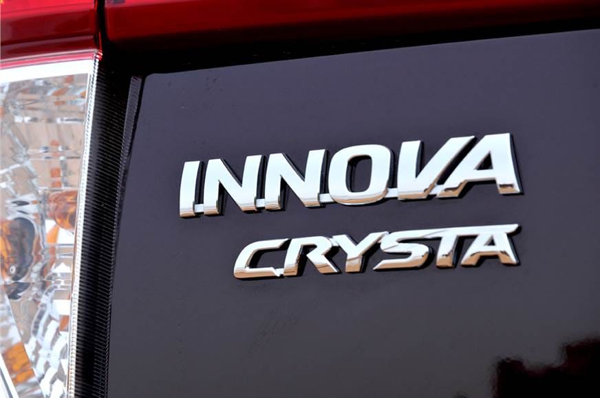 Toyota Innova Crysta G Plus priced from Rs 15.57 lakh - Introduction ...
