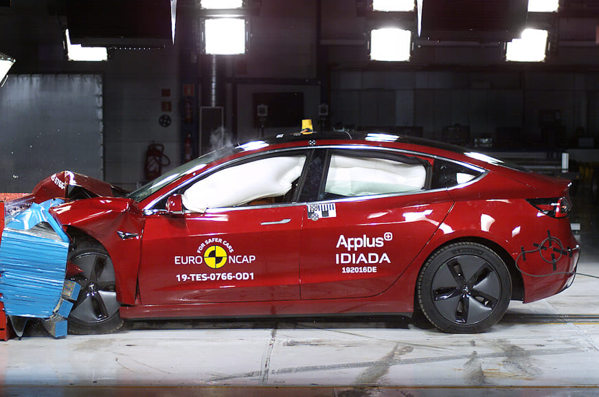 Tesla Model 3 scores 5-stars in latest Euro NCAP tests - Autocar India