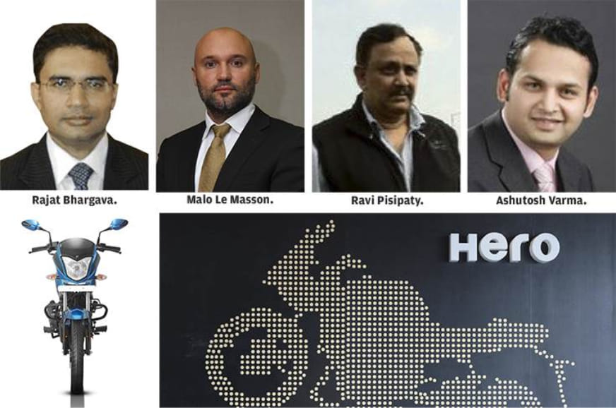 Hero MotoCorp makes big changes to top management - Introduction ...