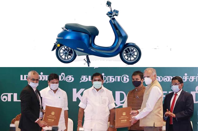 Tamil Nadu bags Ola's Rs 2,400 crore electric two-wheeler factory ...
