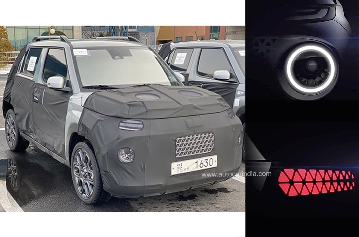 India-bound Hyundai AX1 micro-SUV teasers released - Introduction ...