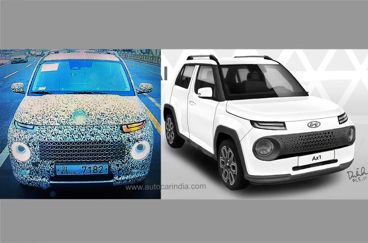 New Hyundai AX1 micro SUV: launch timeline, platform, engine, features ...
