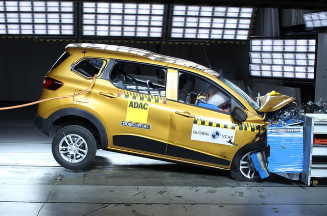 2021 Renault Triber MPV scores 4 star rating in Global NCAP crash test ...