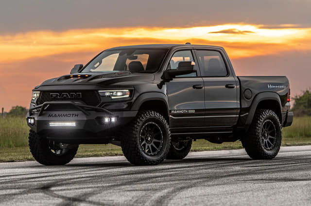Dodge Ram 1500-based Hennessey Mammoth 1000 TRX revealed - Introduction ...