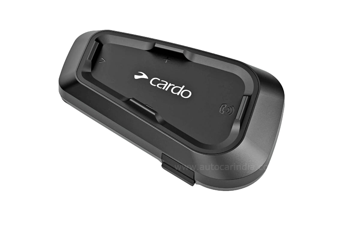 Cardo Spirit helmet Bluetooth communication device review-riding gear ...