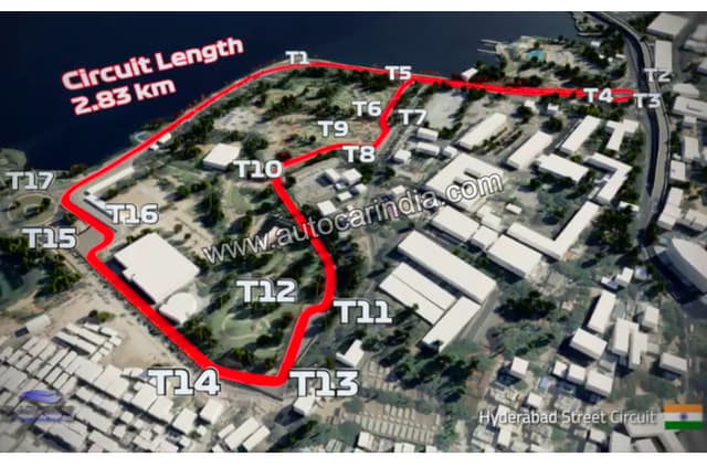 Hyderabad Street Circuit new layout, location detailed - Introduction ...