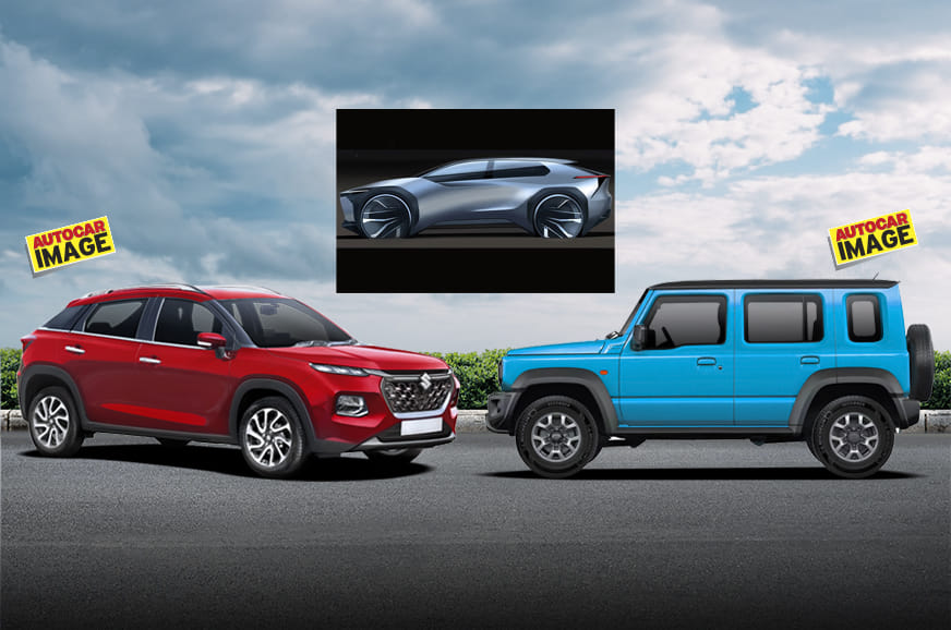Maruti Baleno SUV, Jimny 5-door, YY8 SUV at Auto Expo 2023 ...
