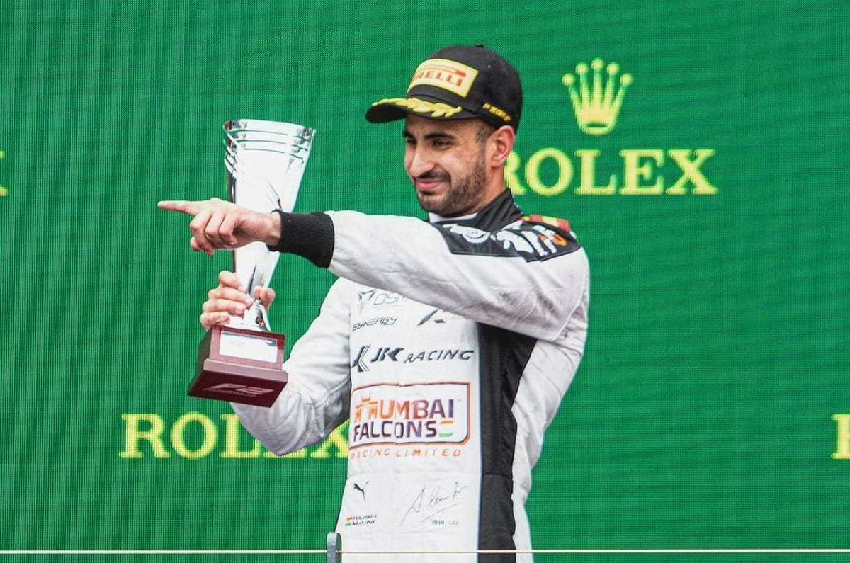 Kush Maini on podium in F2 Australia sprint race - Introduction ...