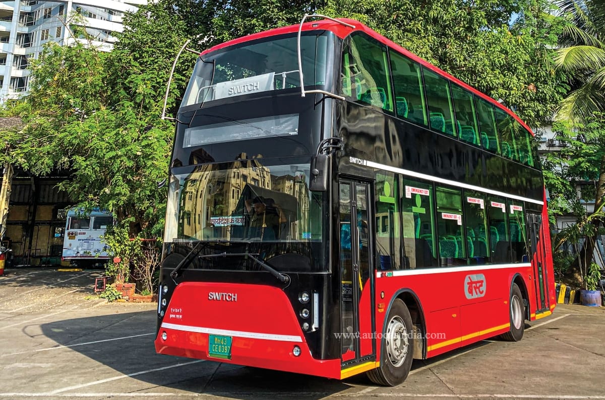 Mumbai double decker bus, BEST bus, Switch EV price, electric bus ...