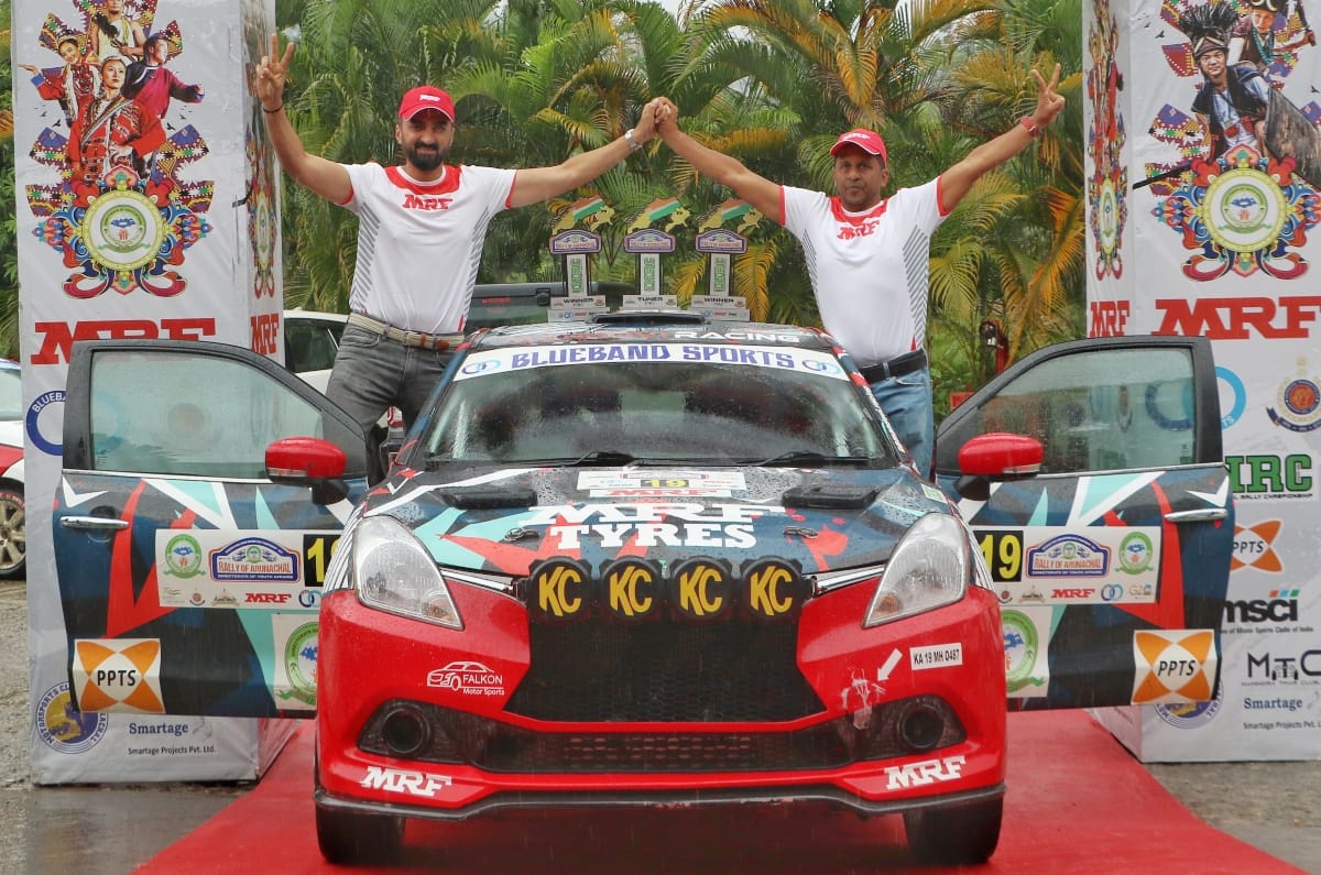 Aroor Arjun Rao wins Rally of Arunachal, Indian National Rally ...