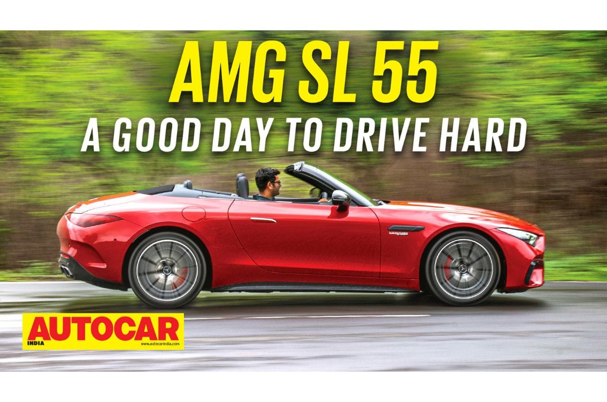 Mercedes SL 55 price, video review, features, performance, engines ...