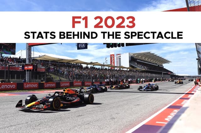 2023 F1 stats, championship results, F1 teammates comparison ...