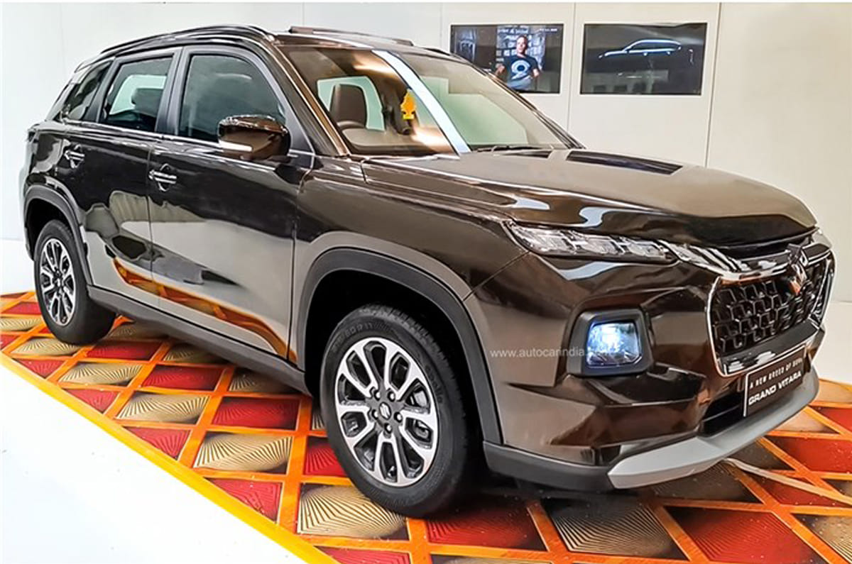 Maruti Grand Vitara gets up to Rs 75,000 off on MY2023 stocks - Autocar ...