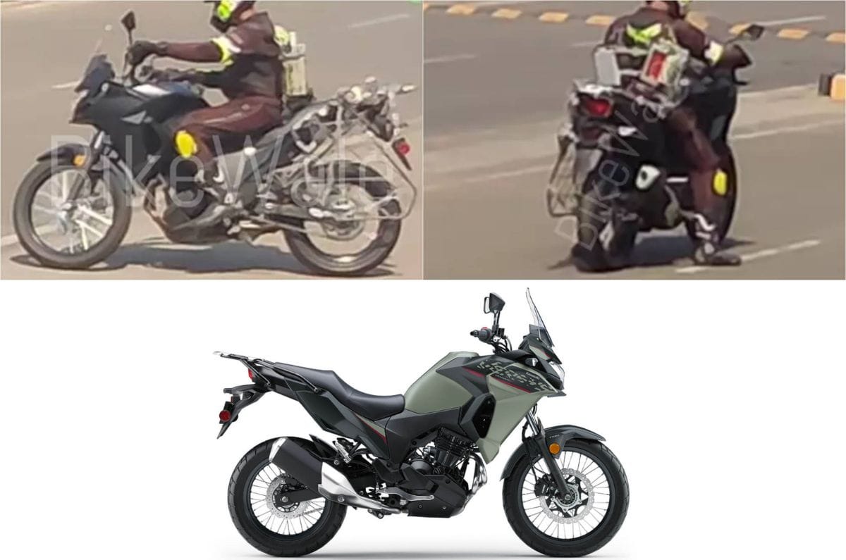 Kawasaki Versys X-300 spied testing, expected price, colours, features ...
