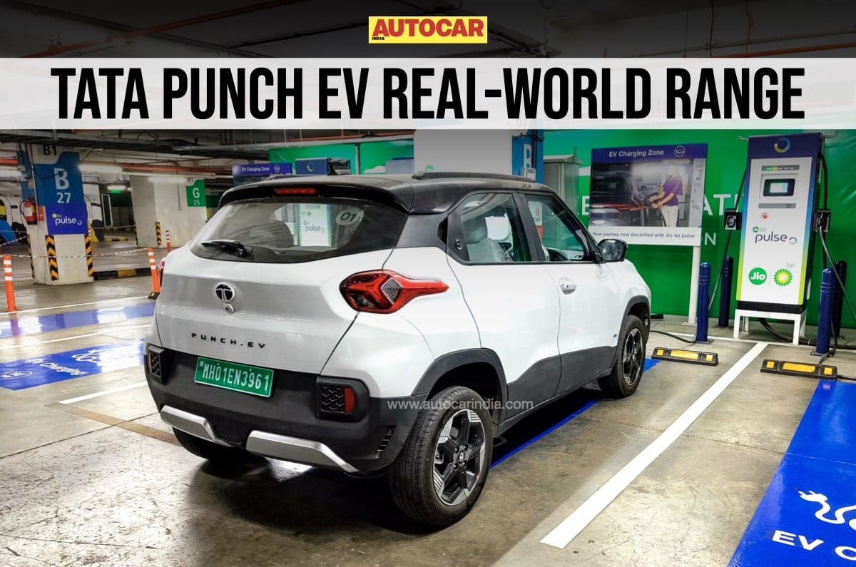 Tata Punch EV price, Punch EV LR range: real world range test ...