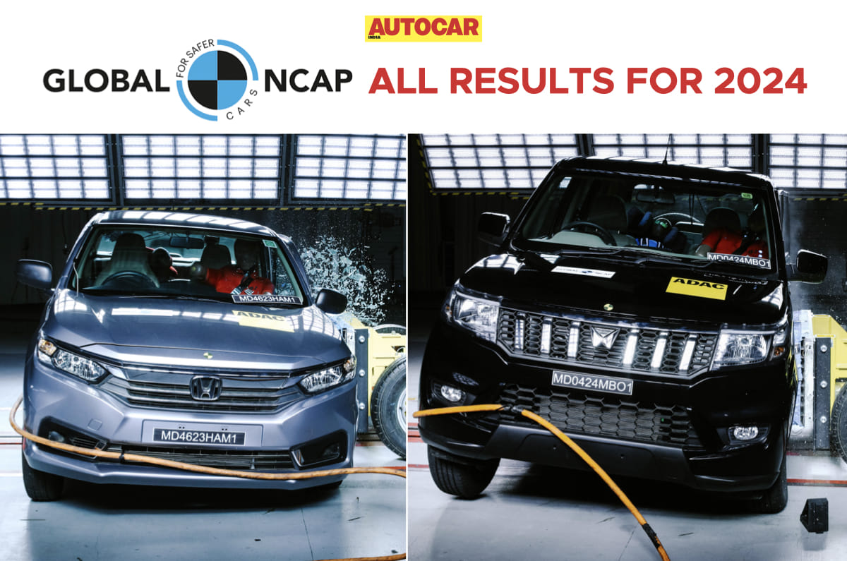 Every new car, SUV tested by Global NCAP in 2024 in India - Autocar India