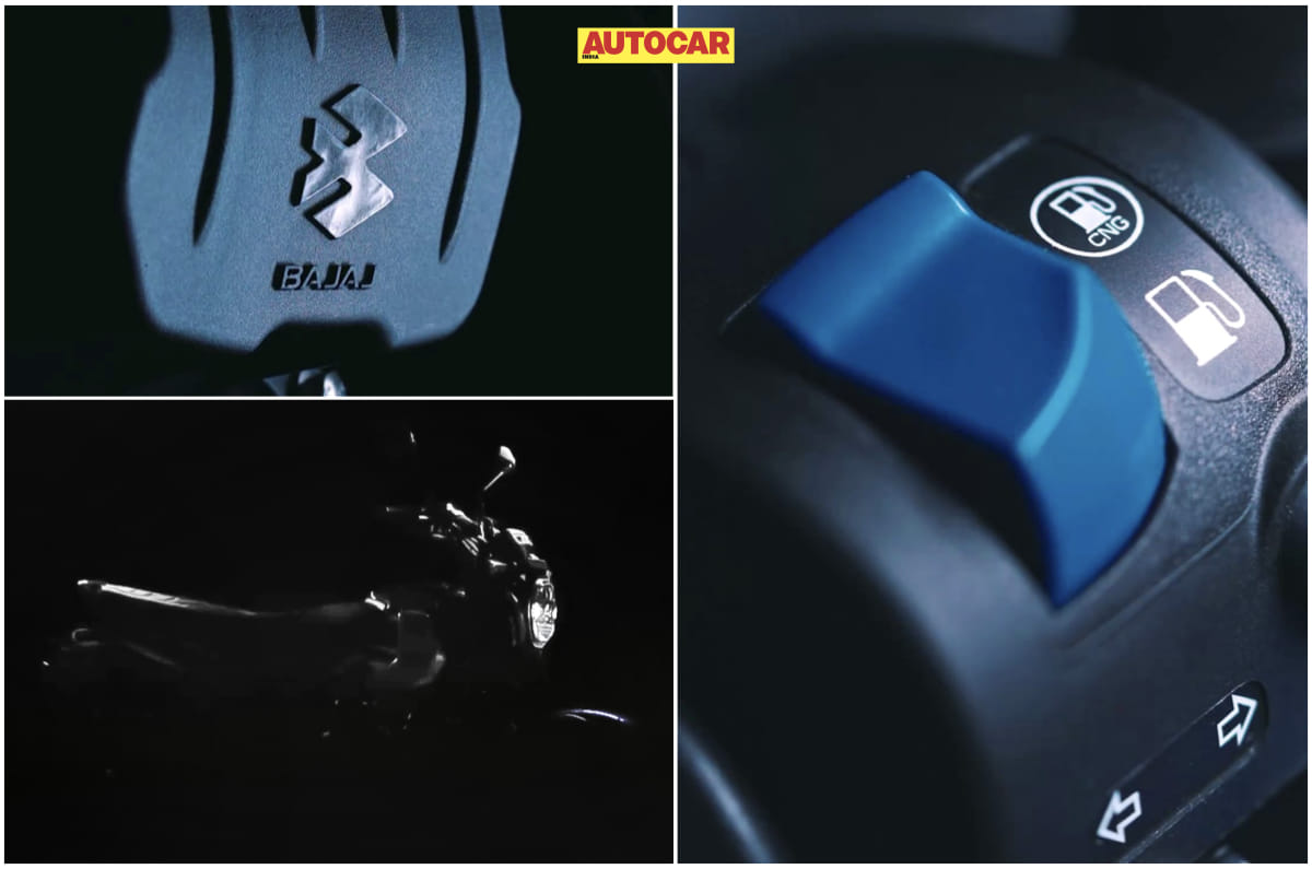 Bajaj CNG bike, CNG switch, design details - Introduction | Autocar India