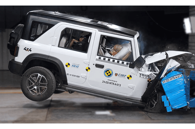 Mahindra Thar Roxx safety rating, Bharat NCAP adult and child ...