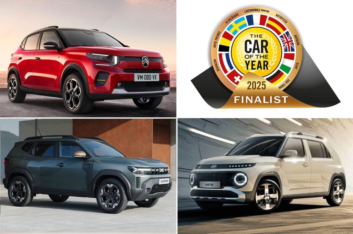 Hyundai Inster, Kia EV3, Citroen eC3, 2025 European Car of the Year ...