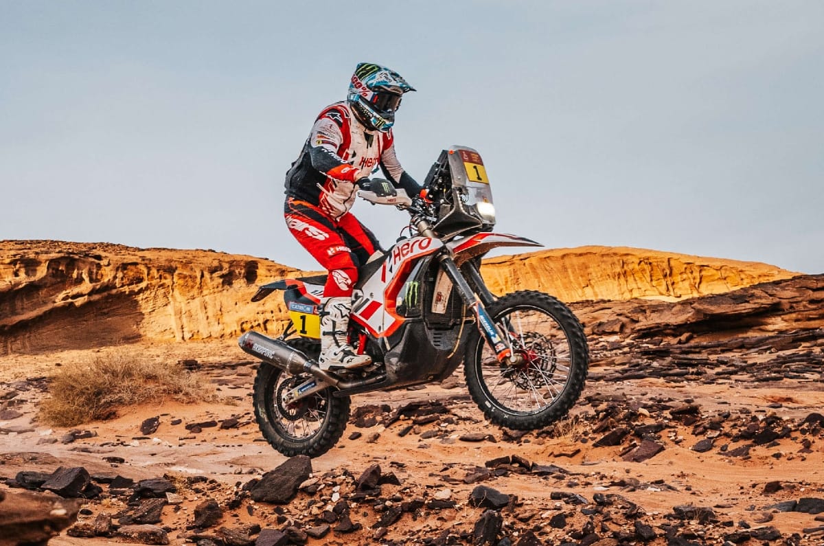 Hero MotoSports in Dakar top 3, Dakar 2025 results, Ashish Raorane out ...