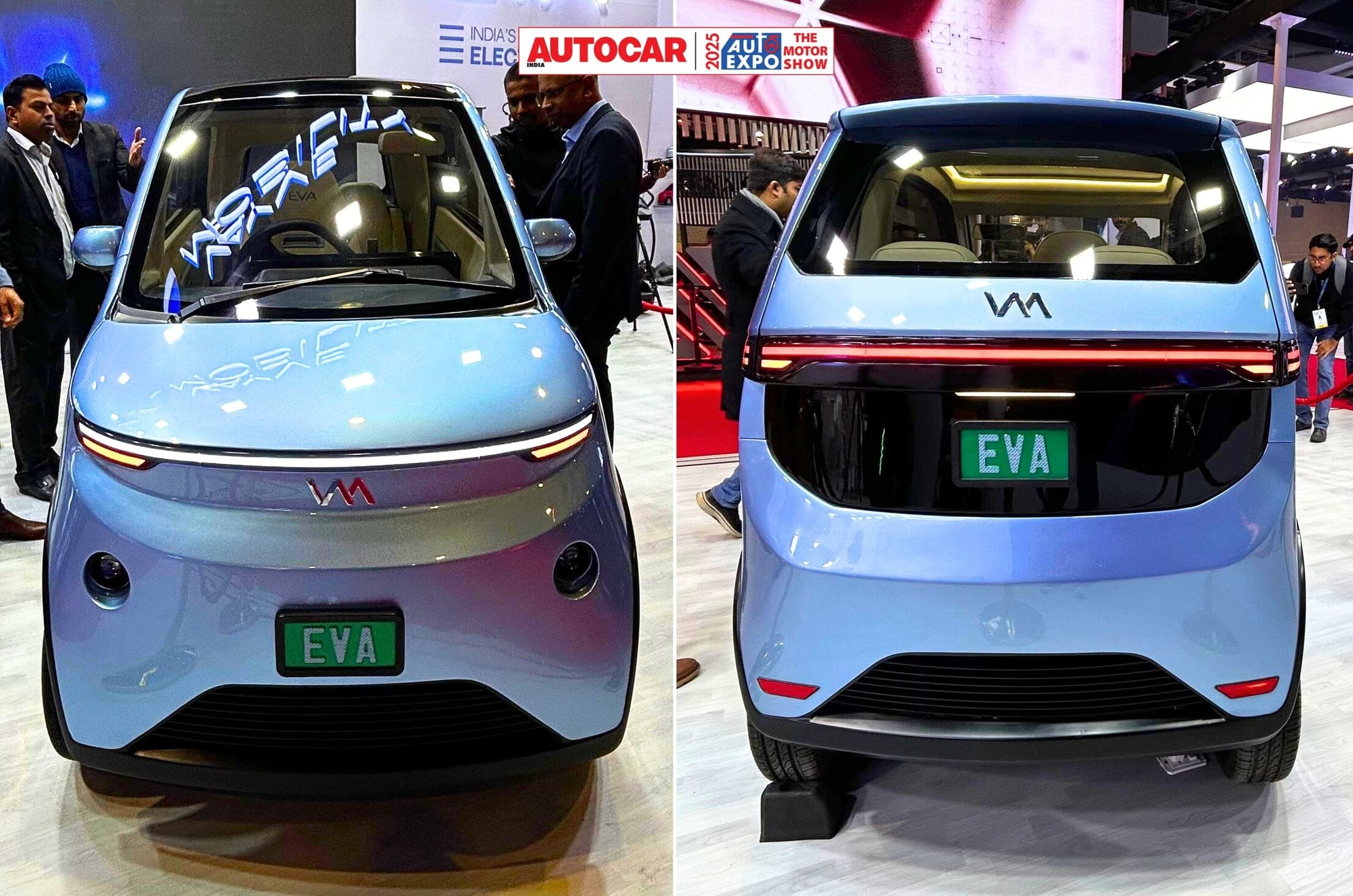 Vayve Eva launched at Rs 3.25 lakh with optional solar roof: Auto Expo ...