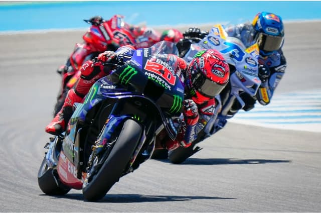 2025 Spanish MotoGP: Alex Marquez takes maiden win as Marc crashes out ...