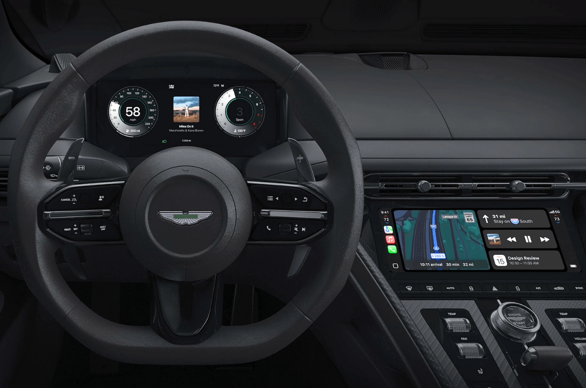 Next gen Apple CarPlay features instrument cluster integration ...