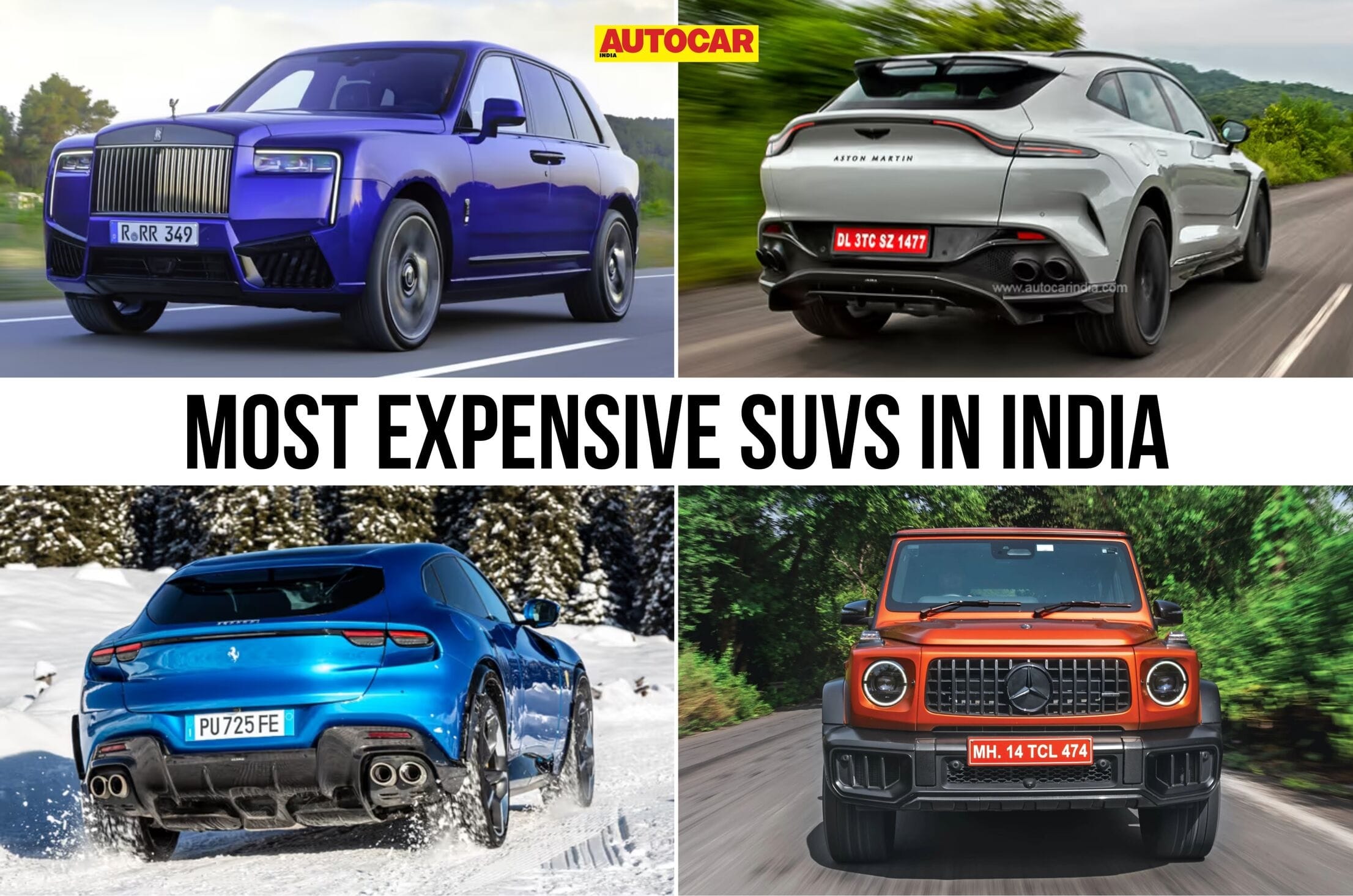 Top 10 Most Expensive SUVs In India - Introduction | Autocar India