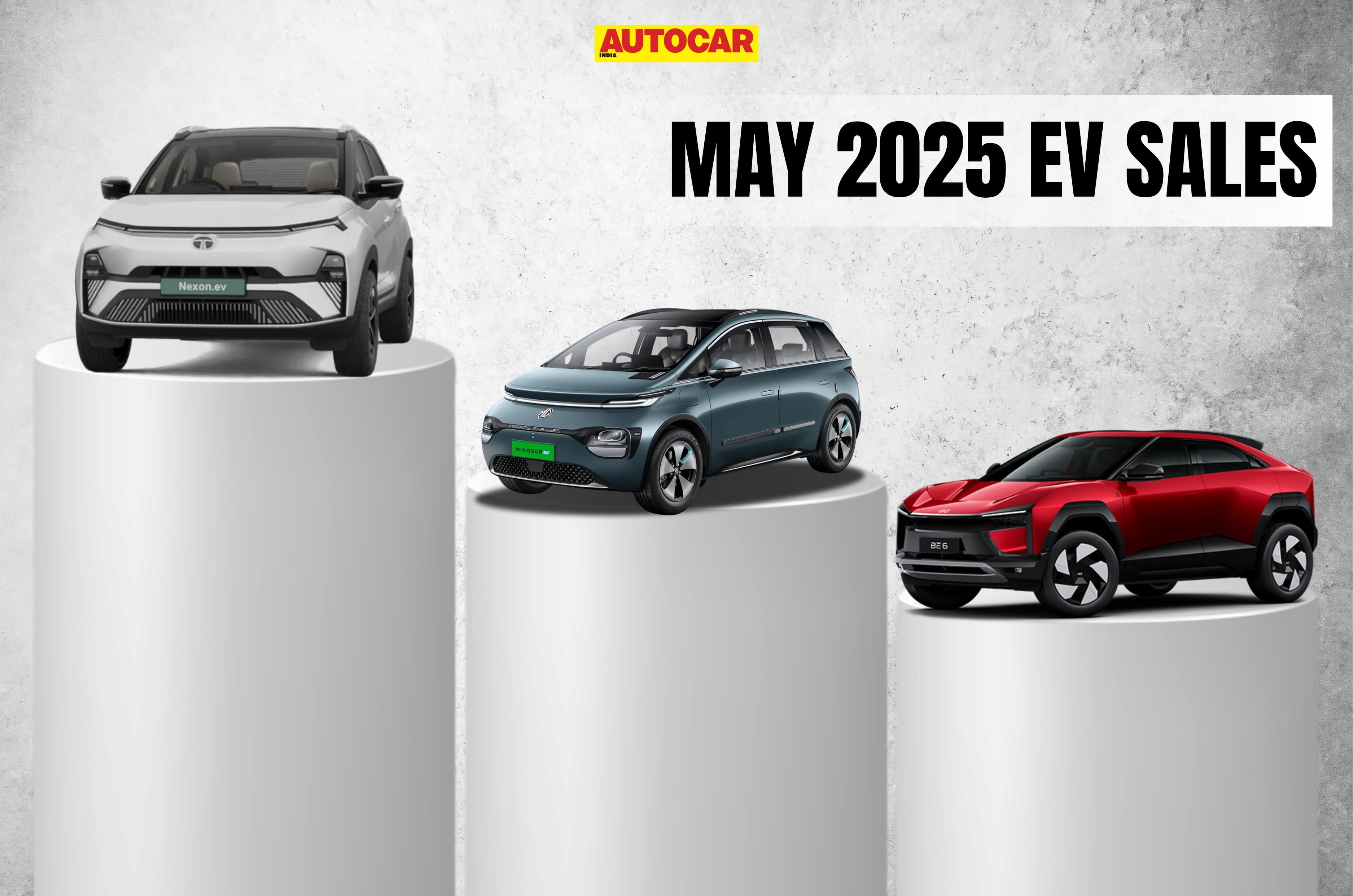 EV sales May 2025: MG just 587 units behind Tata - Introduction ...